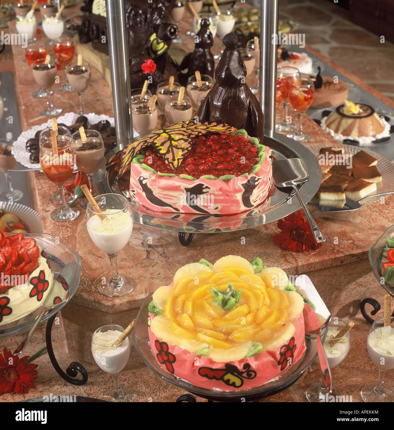 Plenty of desserts hi-res stock photography and images - Alamy