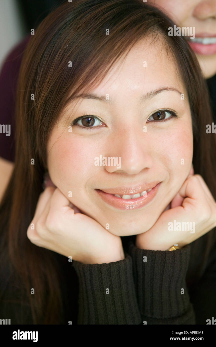 Asian Female Portrait Stock Photo - Alamy