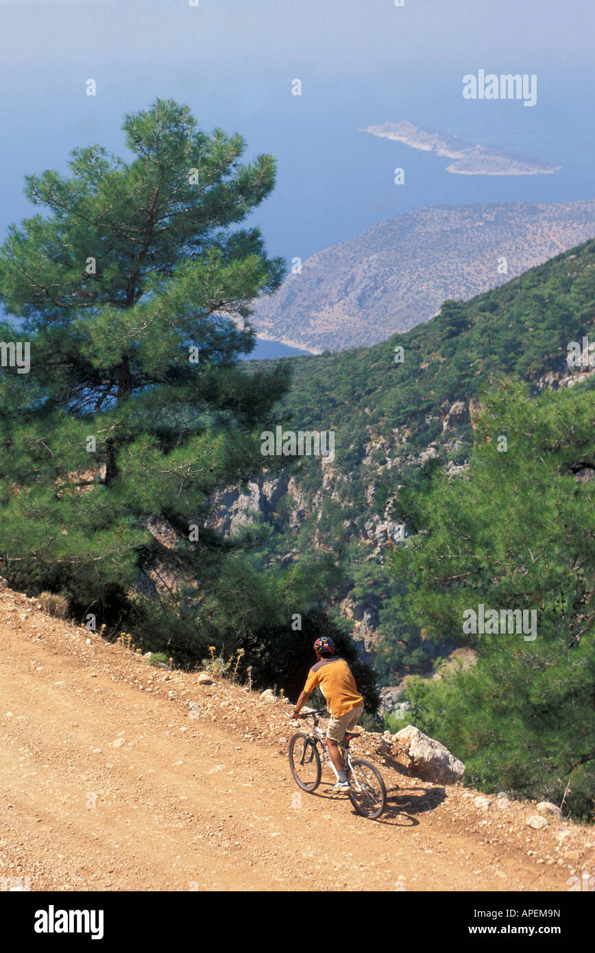 Cycling bike bicycle greece hi-res stock photography and images - Alamy