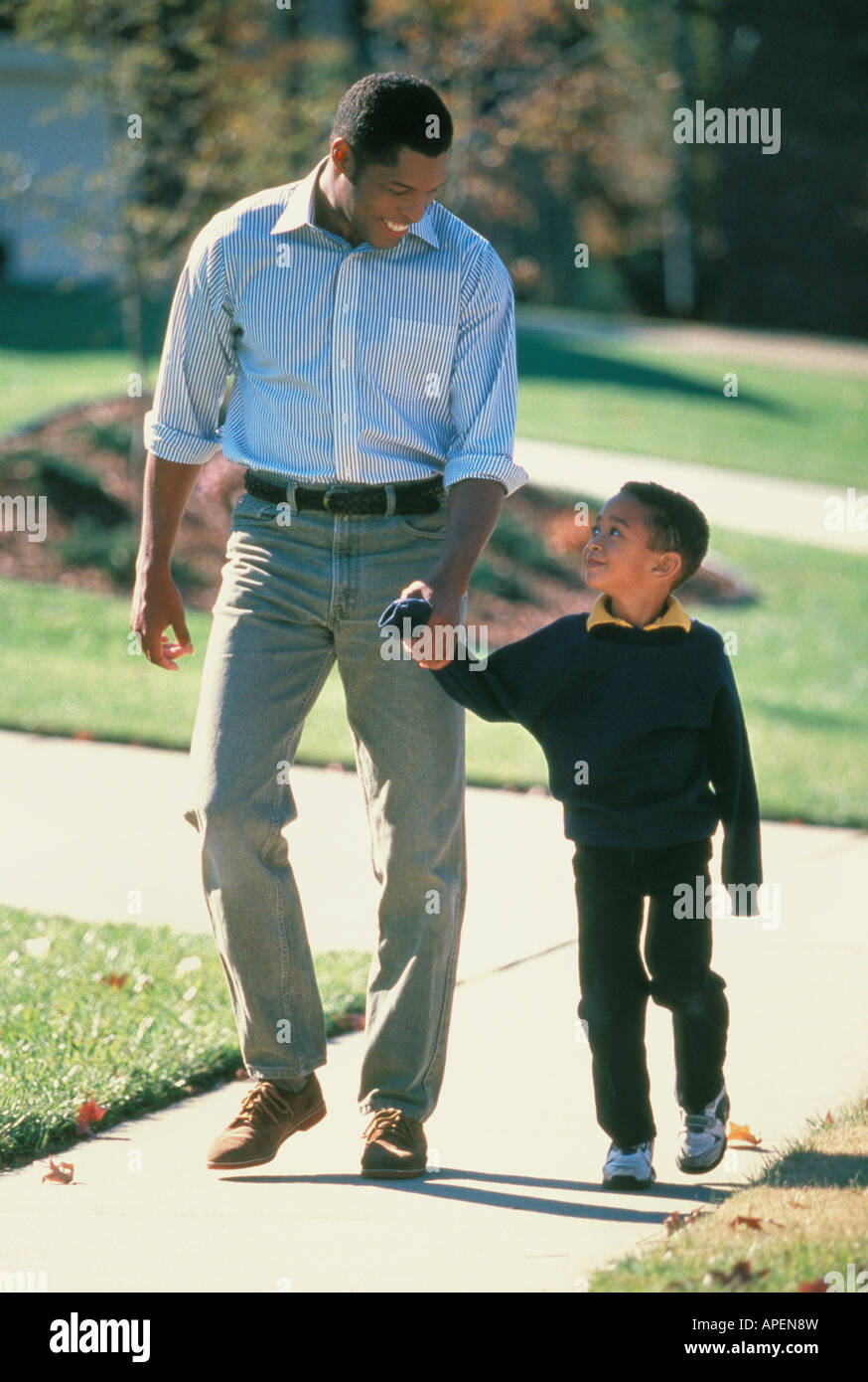 Father and son Stock Photo - Alamy