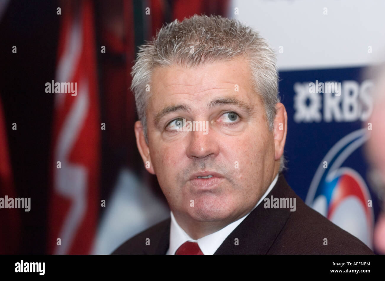 Warren gatland wales hi-res stock photography and images - Alamy