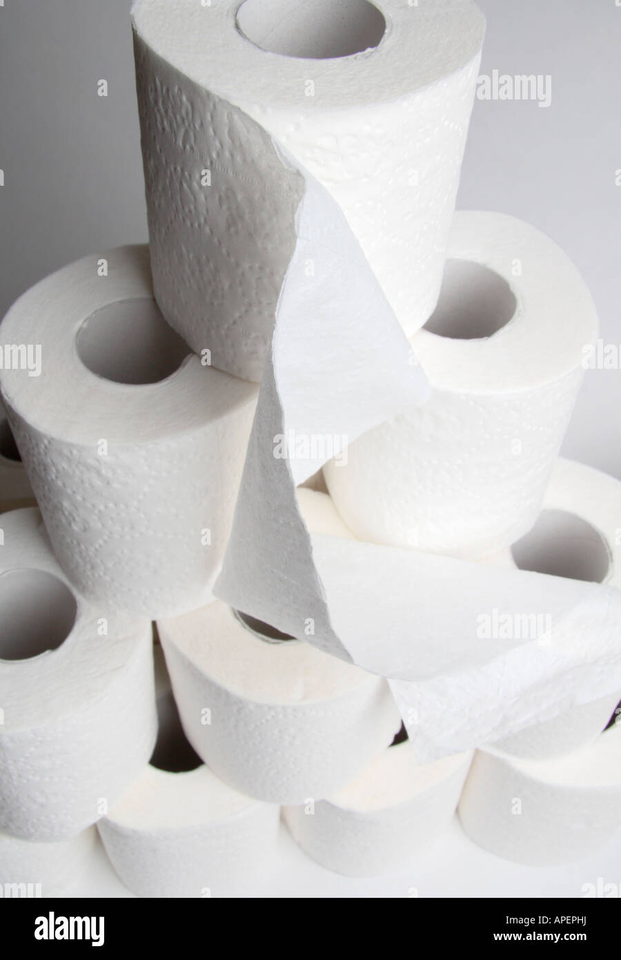 toilet paper rolls Stock Photo - Alamy