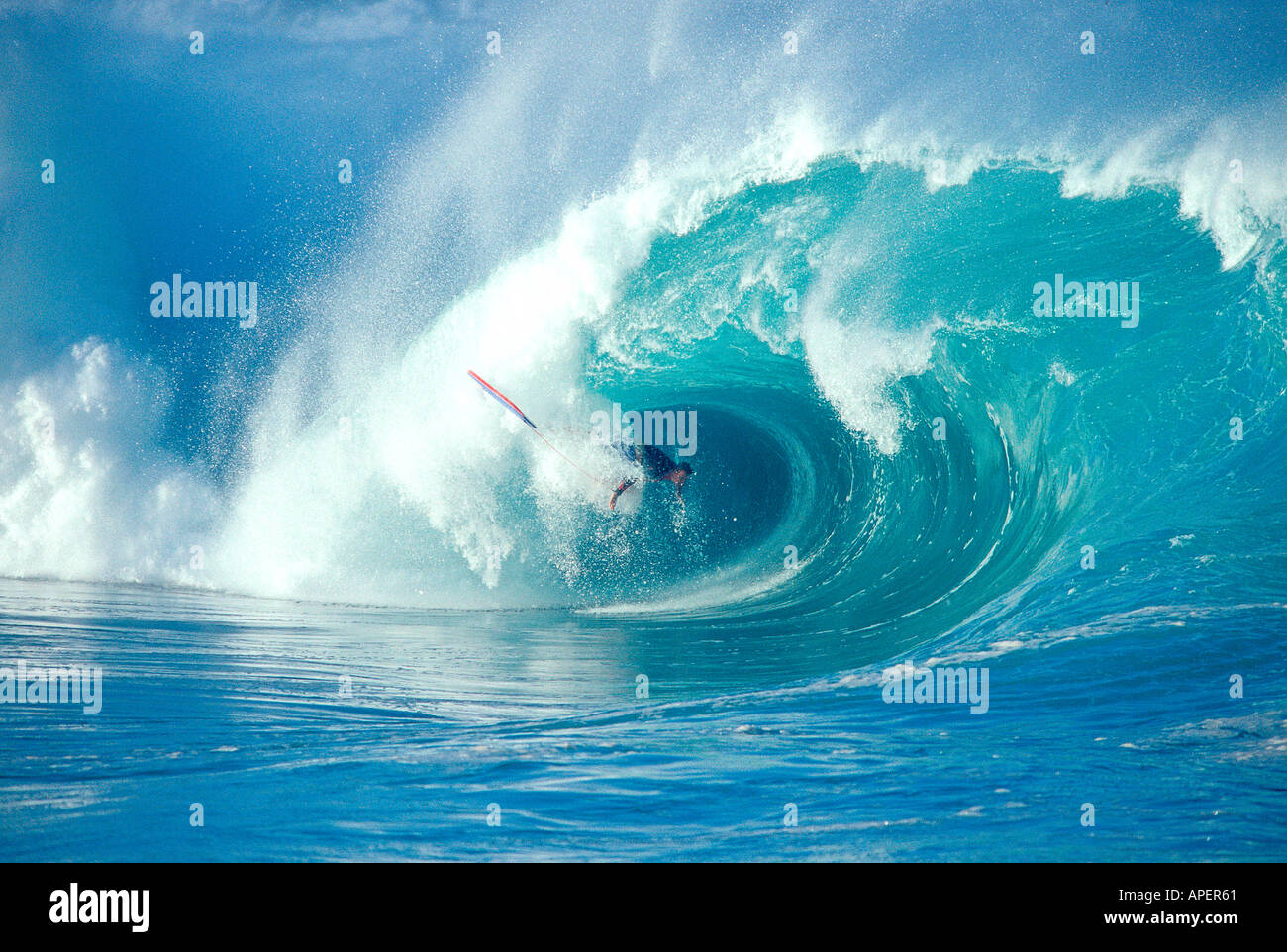 Boogie boarding in hawaii hi-res stock photography and images - Alamy