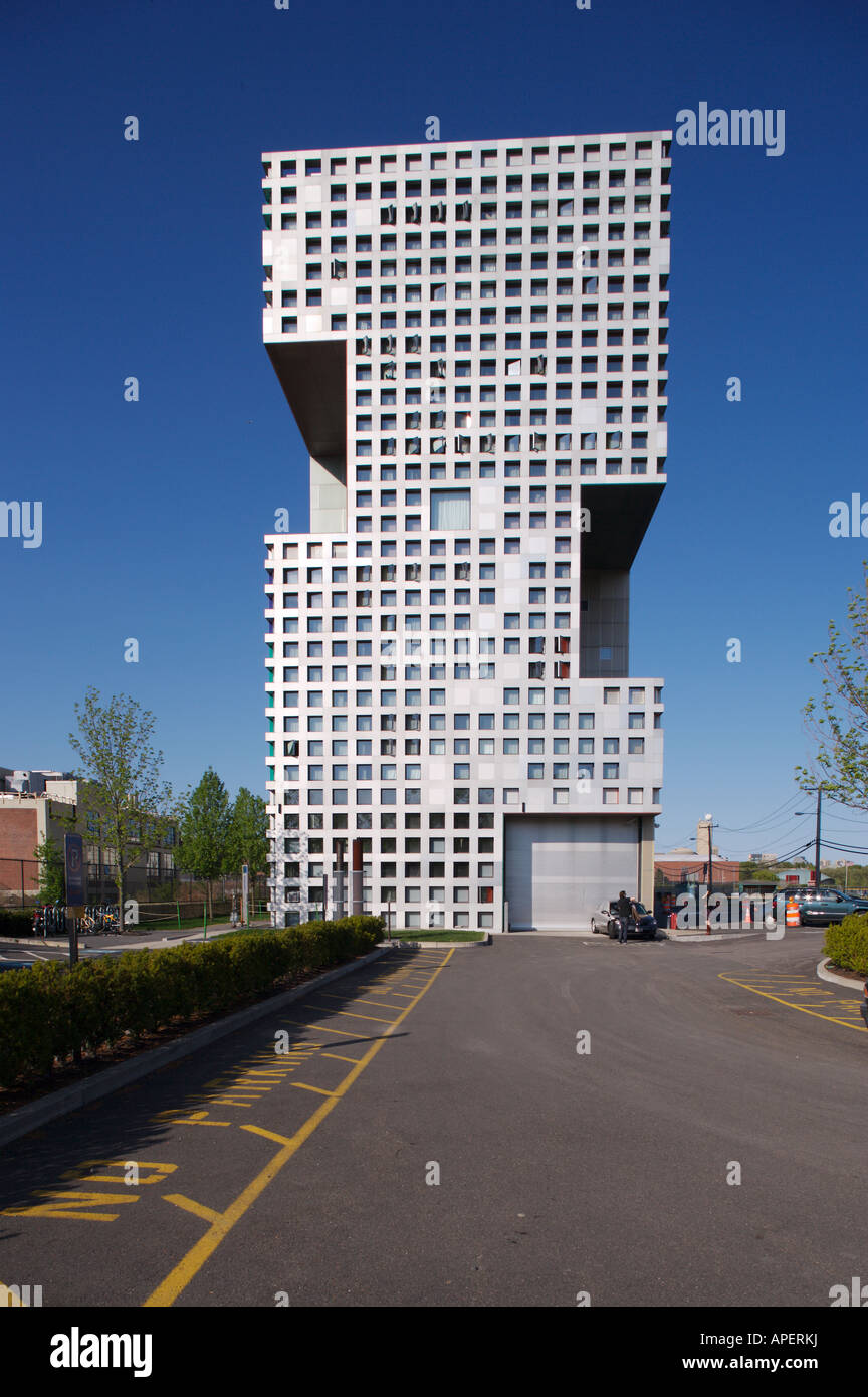 Simmons Hall, MIT, Cambridge, MA Stock Photo - Alamy