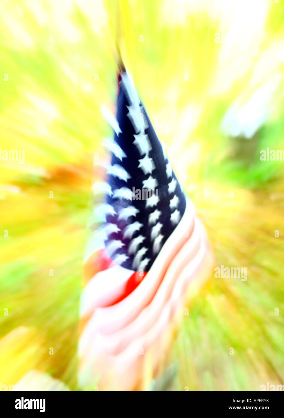 Blurred close-up shot of the U.S. flag Stock Photo - Alamy