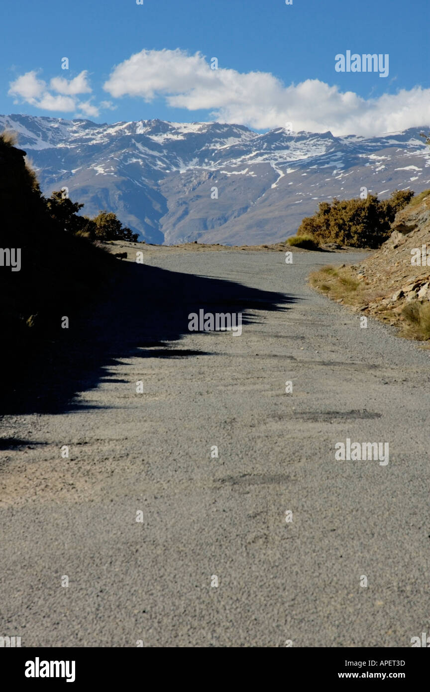 Wide angled road hi-res stock photography and images - Alamy