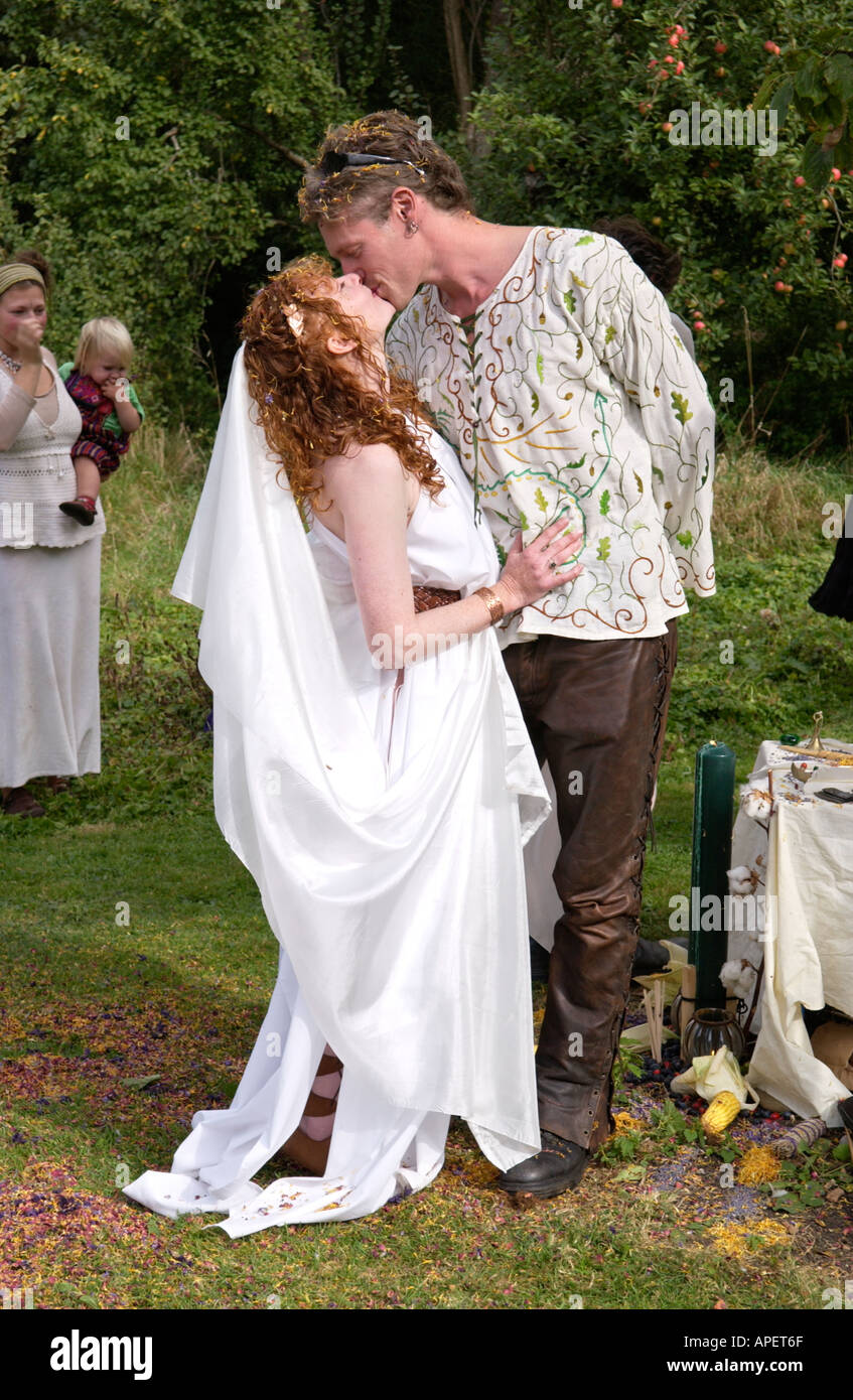 Handfasting men hi-res stock photography and images - Alamy