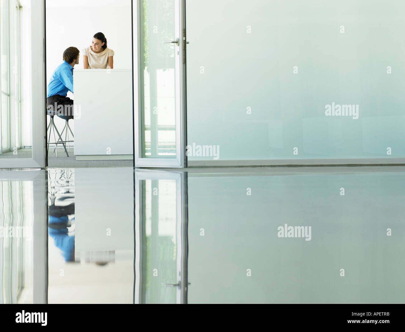 Interior View Through Open Door High Resolution Stock Photography and ...