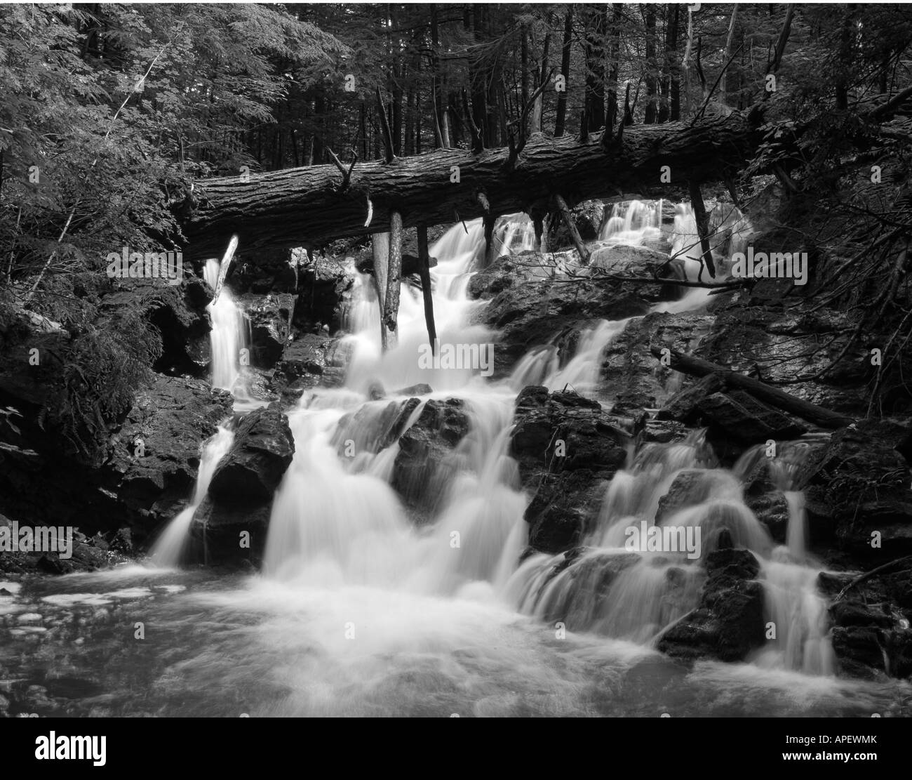 Waterfall, Monkton, Vermont, USA Stock Photo - Alamy