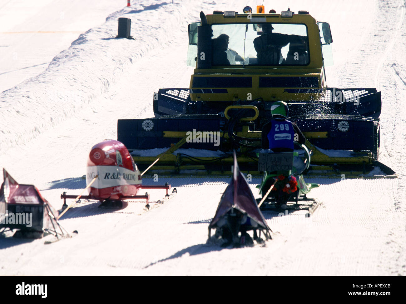 SHOVEL RACING ACTION Stock Photo - Alamy