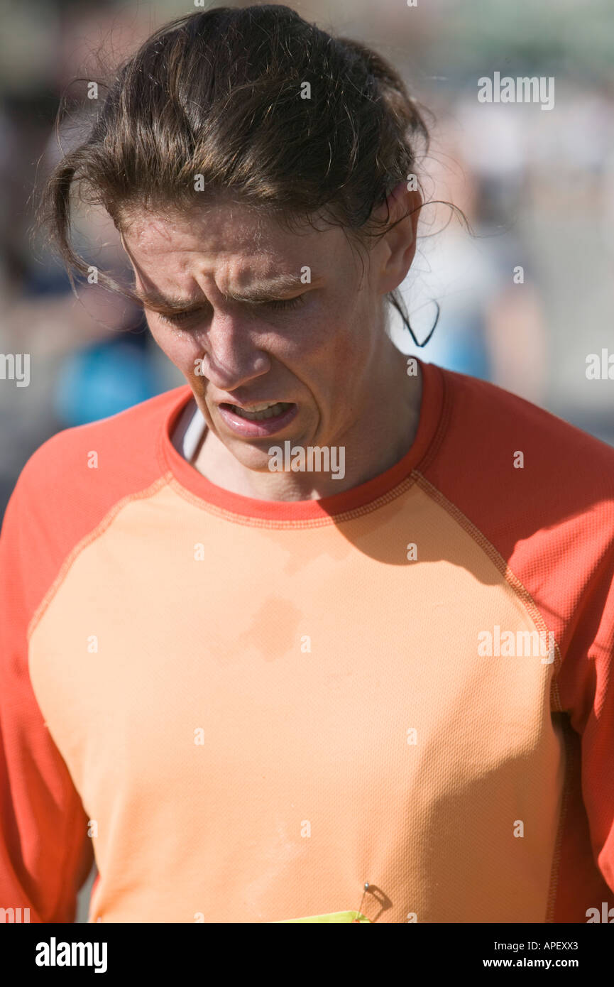 Vancouver Sun Fun Run 10km Finish Line Stock Photo - Alamy