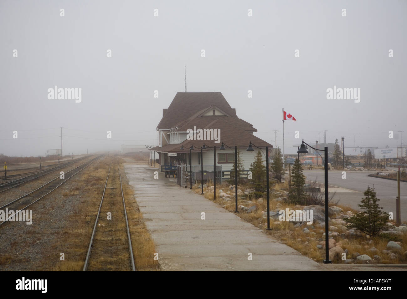 Churchill train station hi-res stock photography and images - Alamy