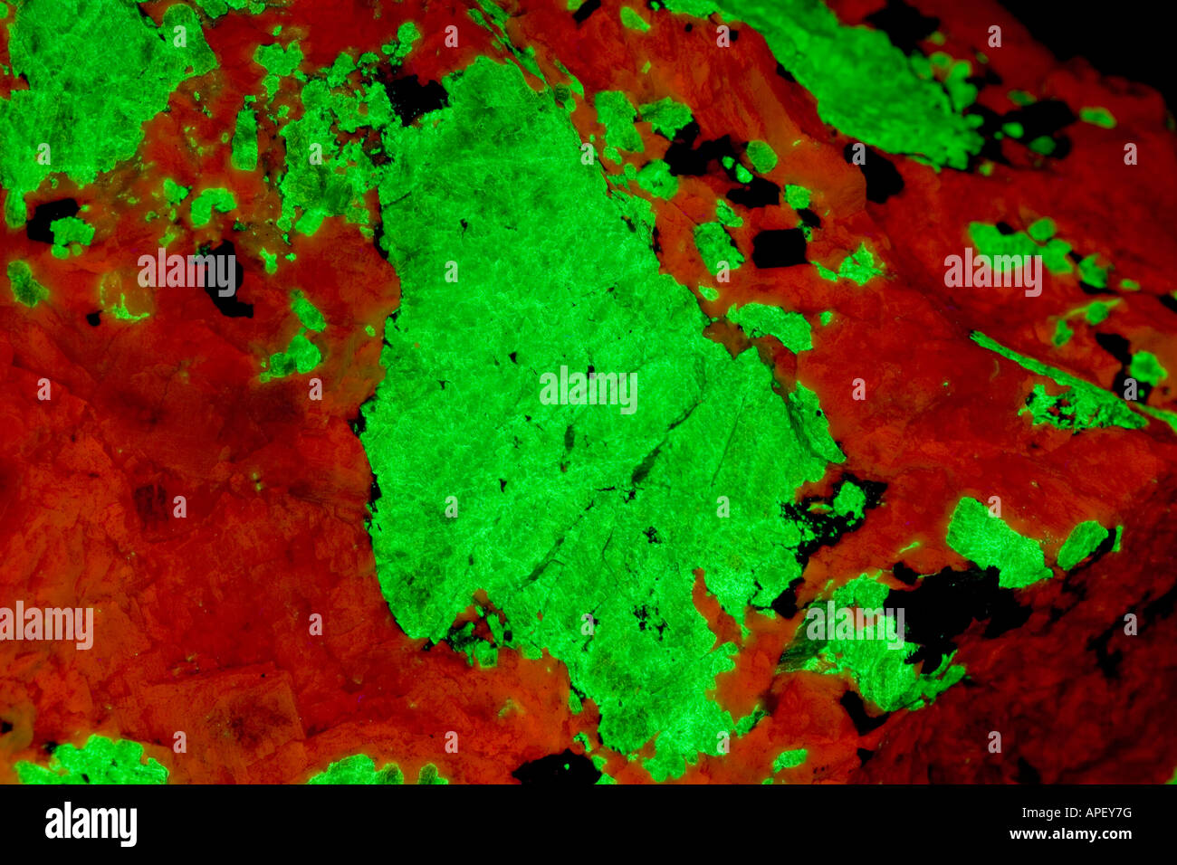 Fluorescent minerals hi-res stock photography and images - Alamy