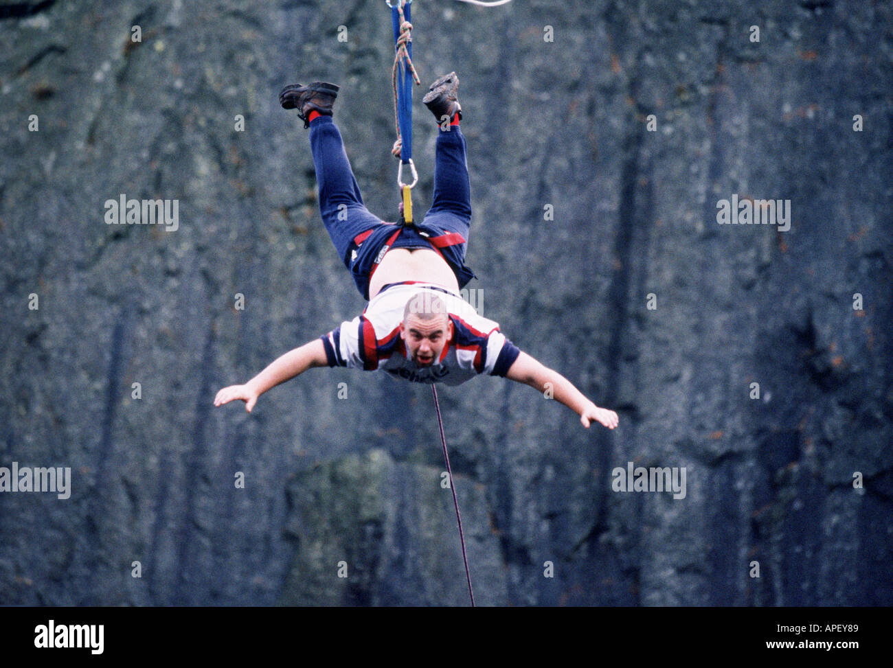 Zipwire hi-res stock photography and images - Alamy