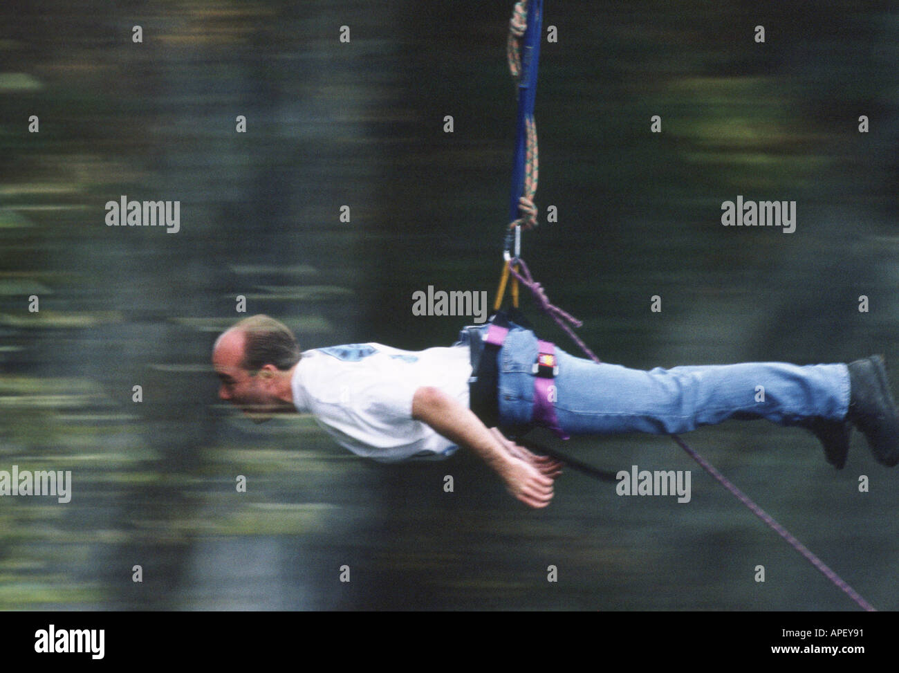 Zipwire hi-res stock photography and images - Alamy