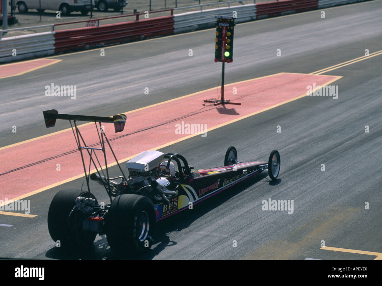 Drag car at starting line hi-res stock photography and images - Alamy