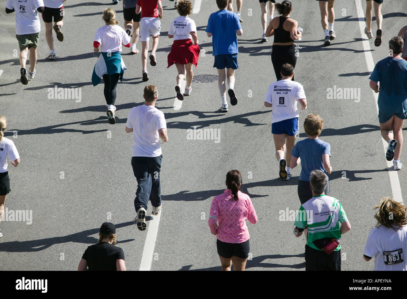 Vancouver Sun Fun Run 10k Race Stock Photo - Alamy