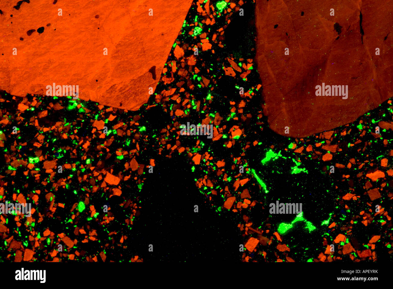 Fluorescence close up calcium carbonate hi-res stock photography and ...