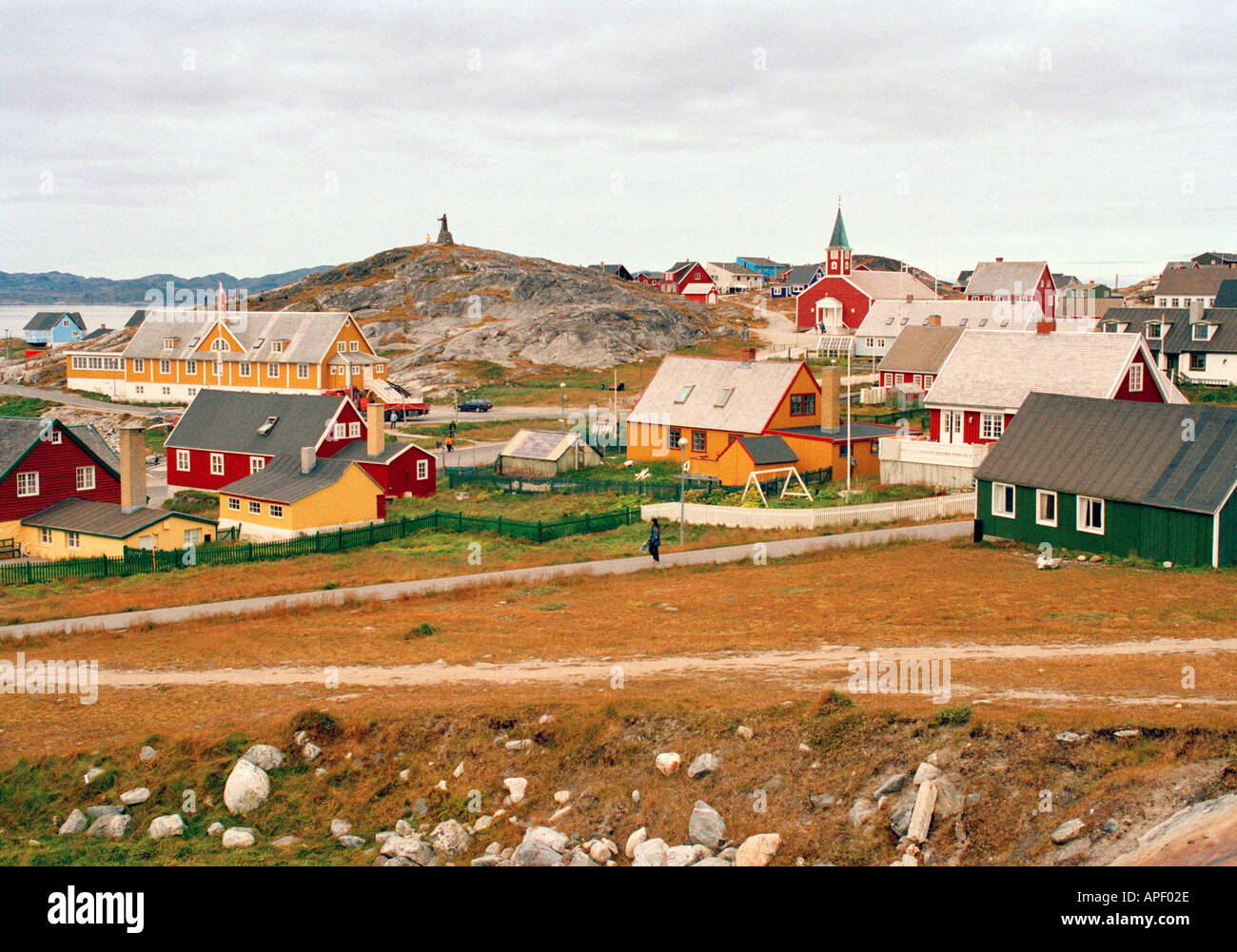 Greenland, Capital city of Nuuk, south west Greenland Stock Photo - Alamy