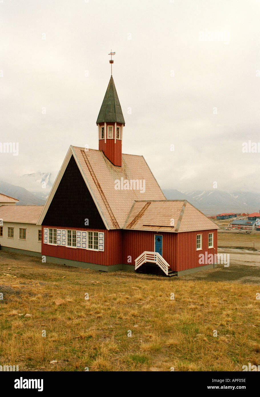 Spitsbergen svalbard longyearbyen church hi-res stock photography and ...