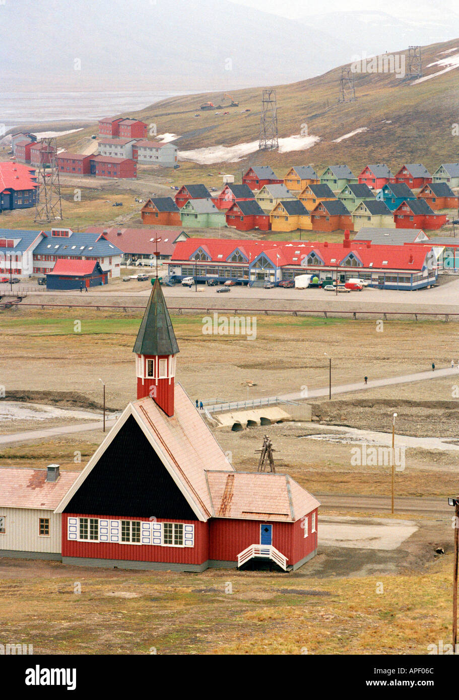 Spitsbergen svalbard longyearbyen church hi-res stock photography and ...