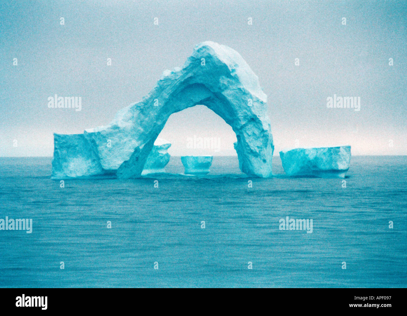 Greenland, Iceberg at sea off the south west coast Stock Photo - Alamy