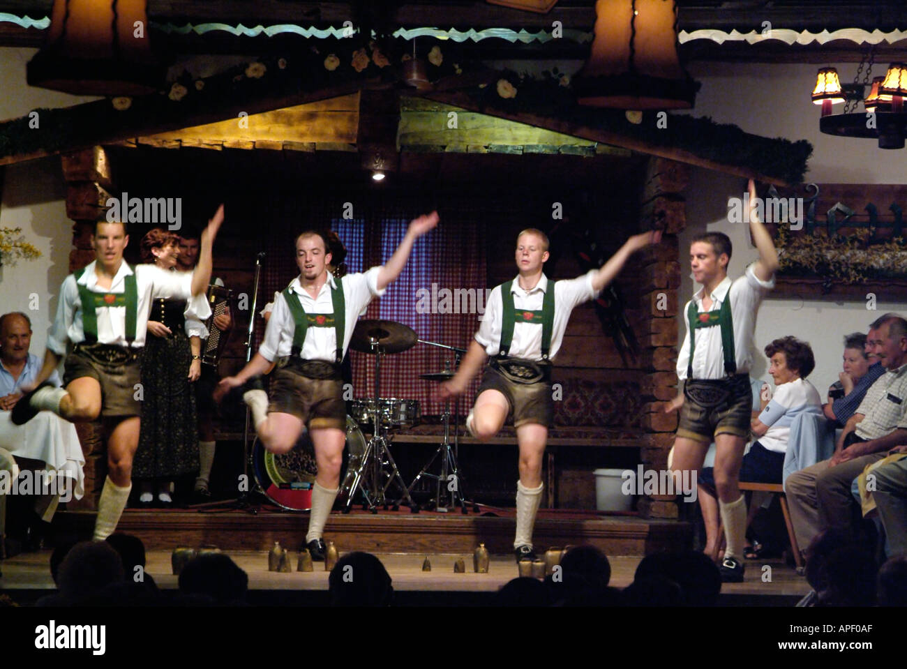 Traditional Tyrol Dancing Austria Stock Photo - Alamy