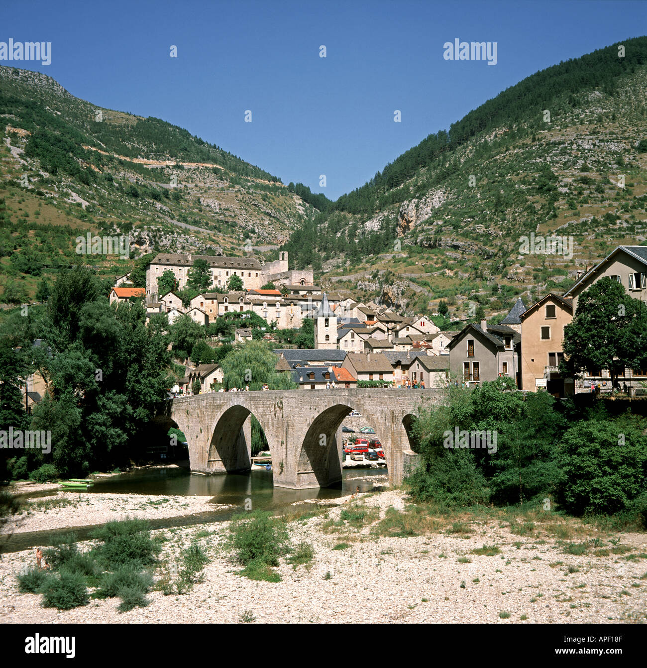 Ste enimie village hi-res stock photography and images - Alamy