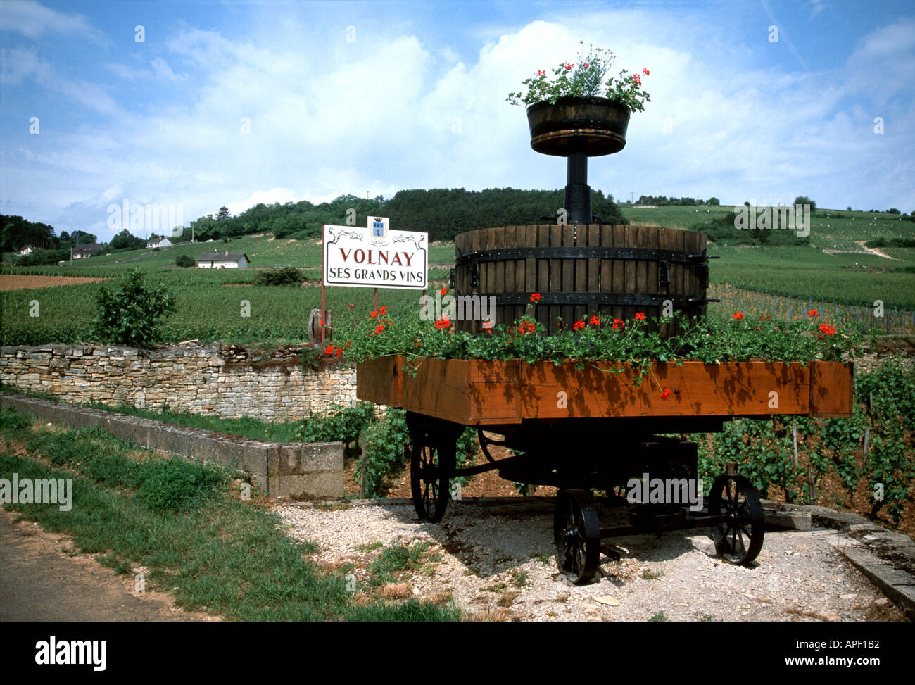 Volnay vineyard hi-res stock photography and images - Alamy