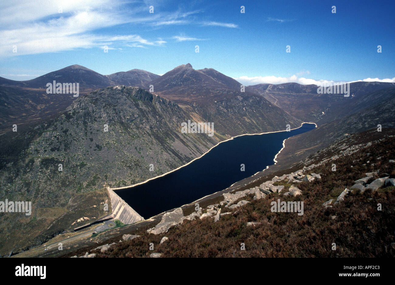 Ben crom reservoir silent valley hi-res stock photography and images ...