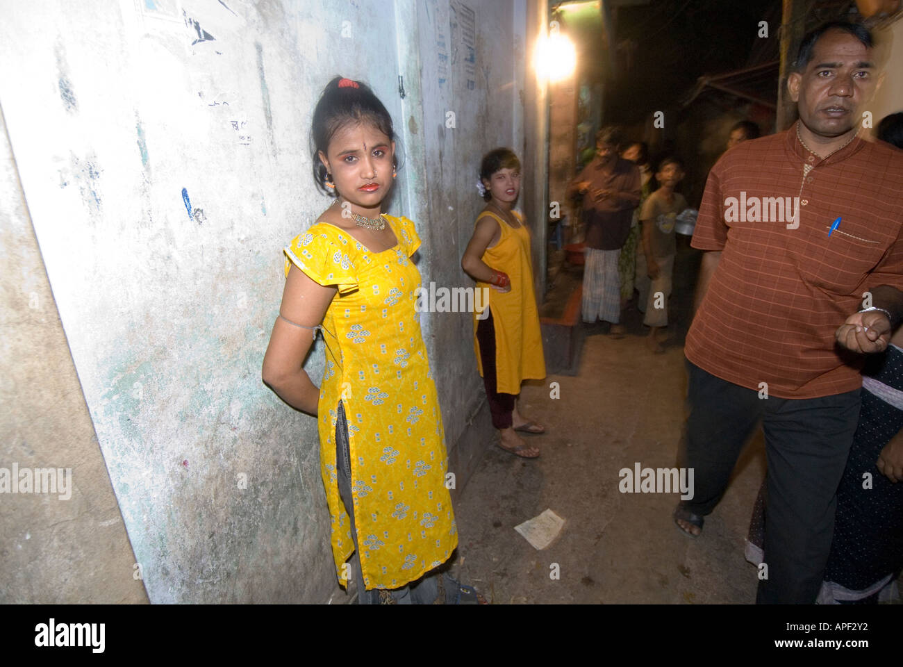 Trafficked ‘chukri’ prostitutes. Tangail. Bangladesh Stock Photo - Alamy