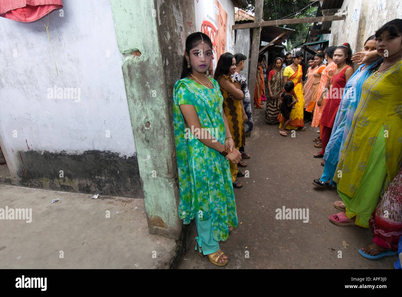 Trafficked ‘chukri’ prostitutes. Tangail. Bangladesh Stock Photo - Alamy