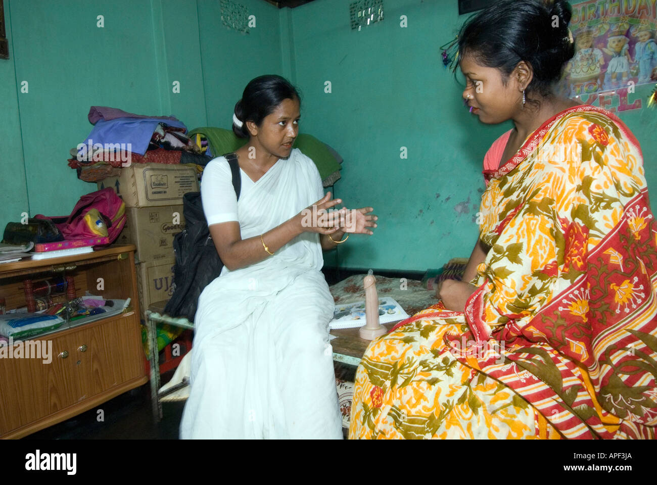 Trafficked ‘chukri’ prostitutes. Tangail. Bangladesh Stock Photo - Alamy