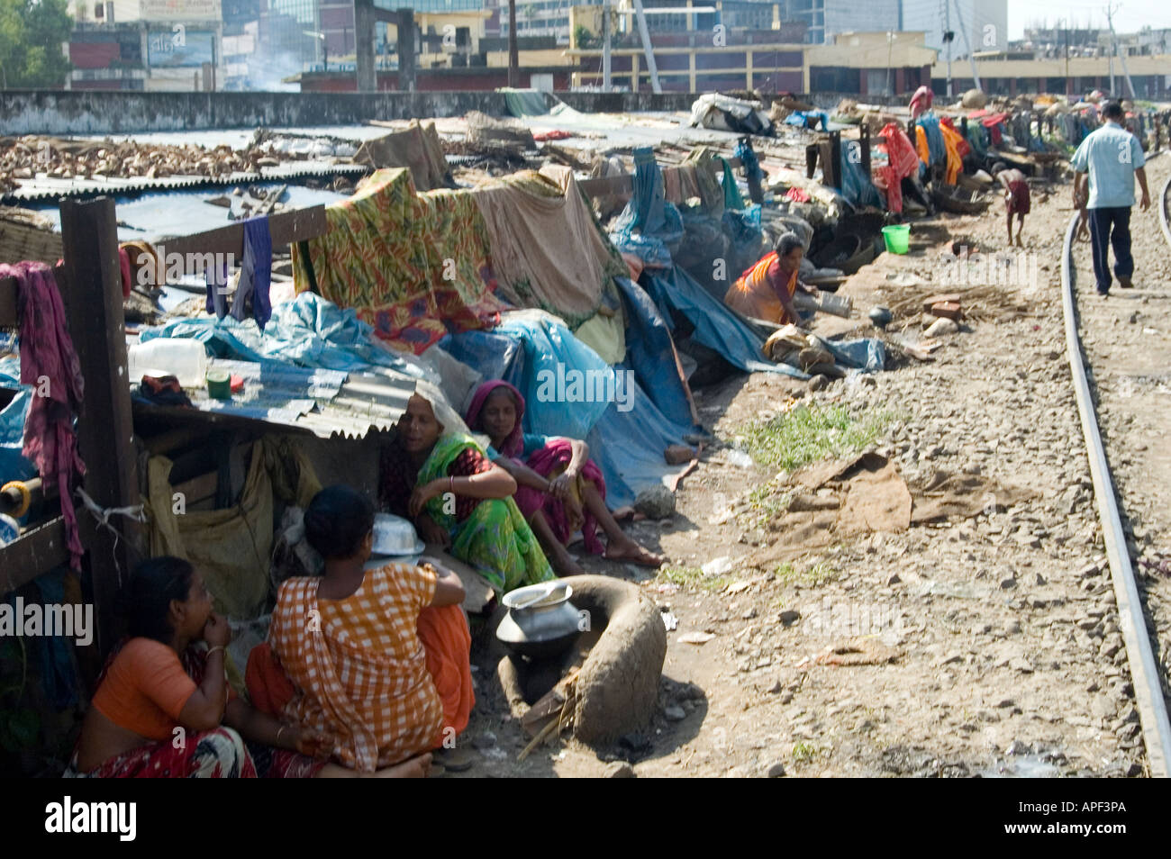 Urban Poverty Dhaka Bangladesh Stock Photo - Alamy