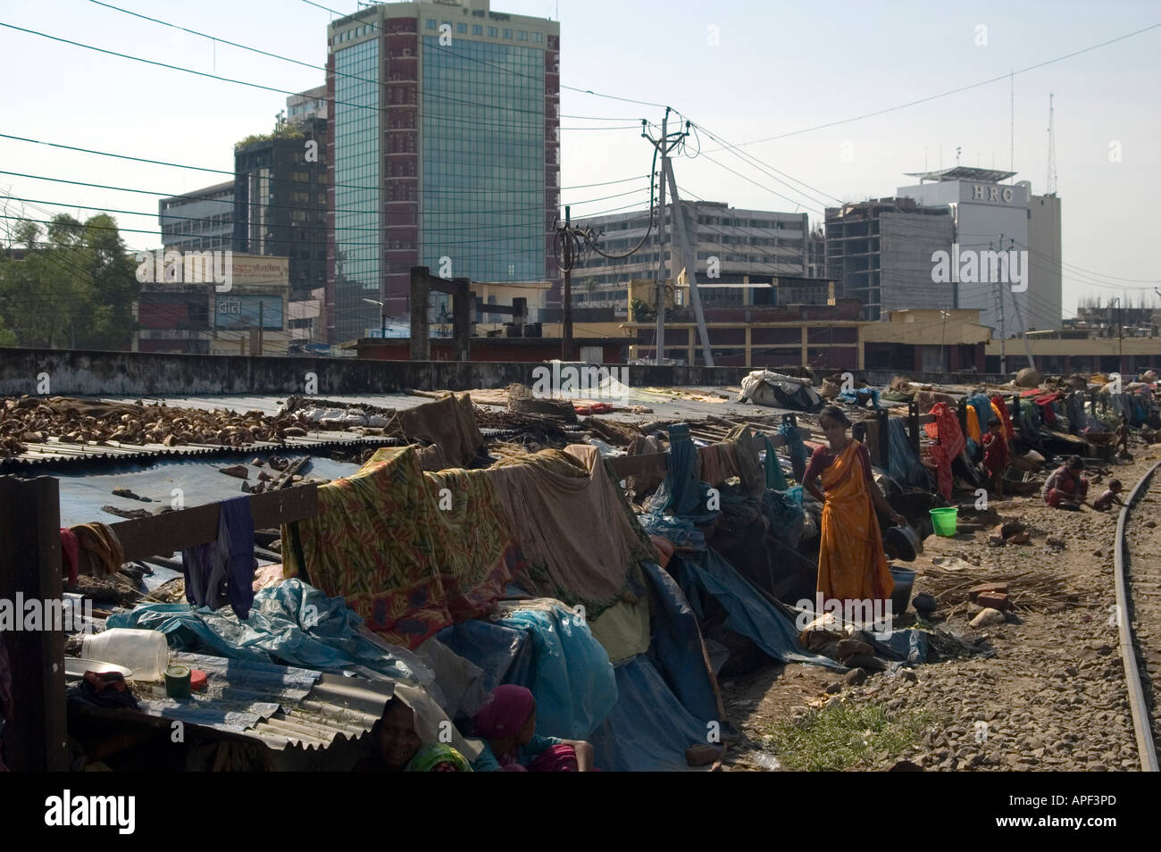 Urban Poverty Dhaka Bangladesh Stock Photo - Alamy