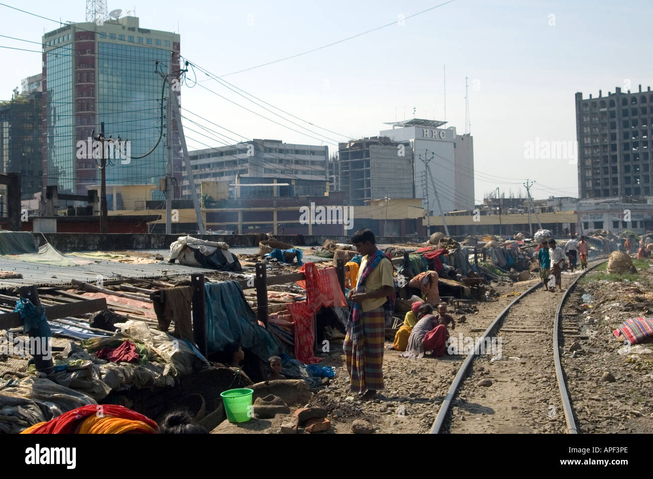 Urban Poverty Dhaka Bangladesh Stock Photo - Alamy