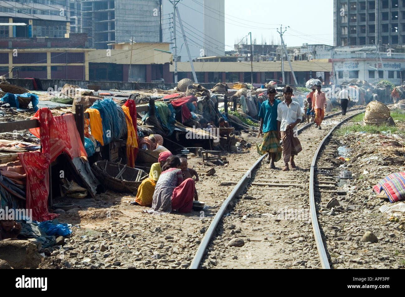 Urban Poverty Dhaka Bangladesh Stock Photo - Alamy