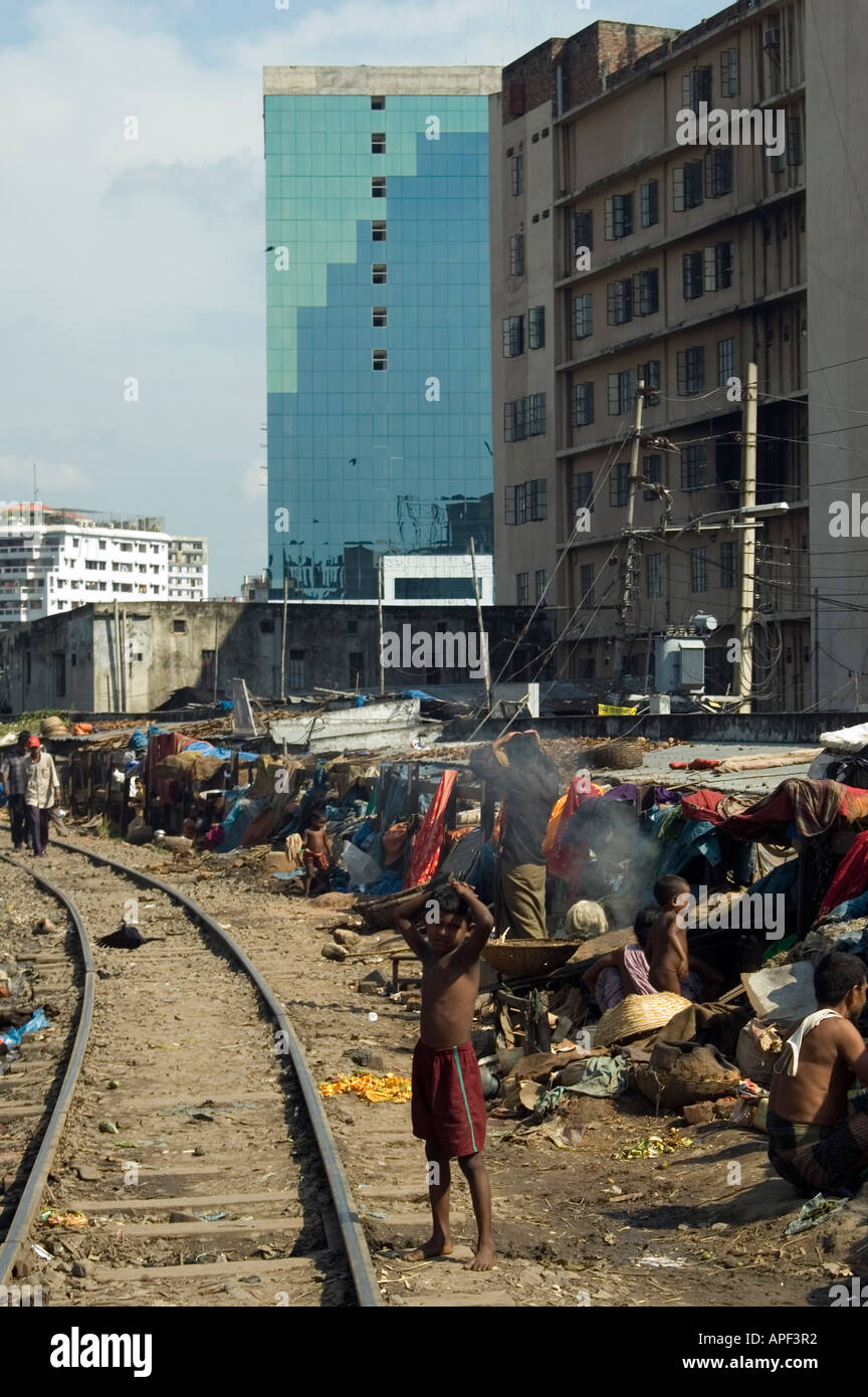 Urban Poverty Dhaka Bangladesh Stock Photo - Alamy