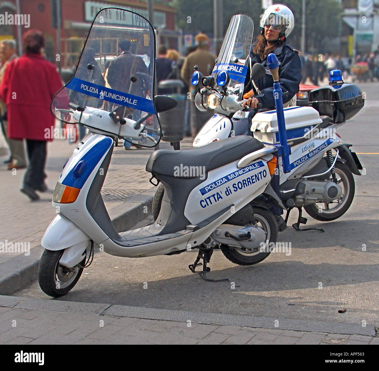Police motor cycles hi-res stock photography and images - Alamy