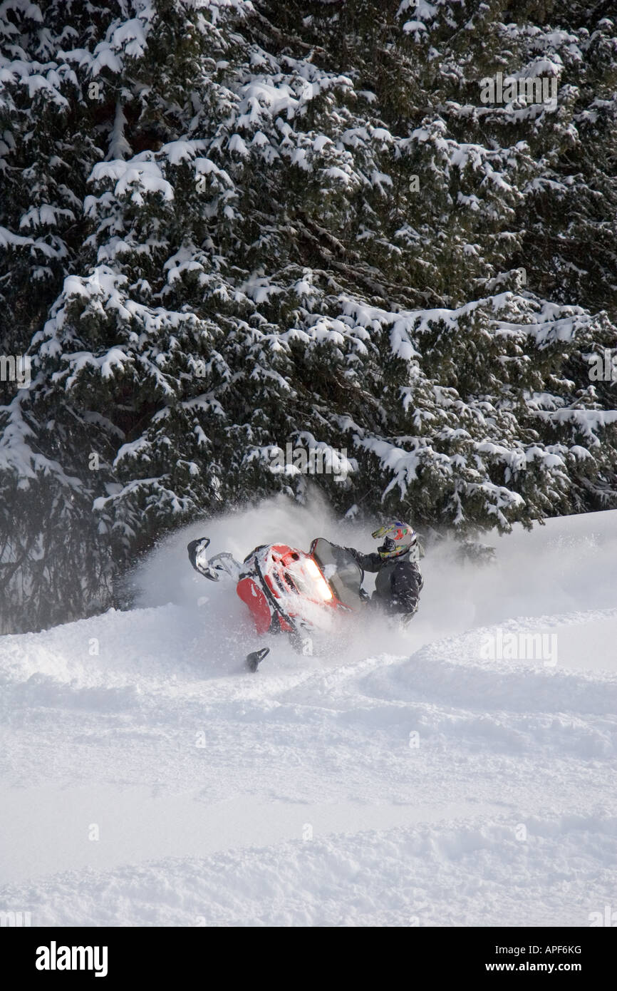 Man snowmobiler hi-res stock photography and images - Alamy