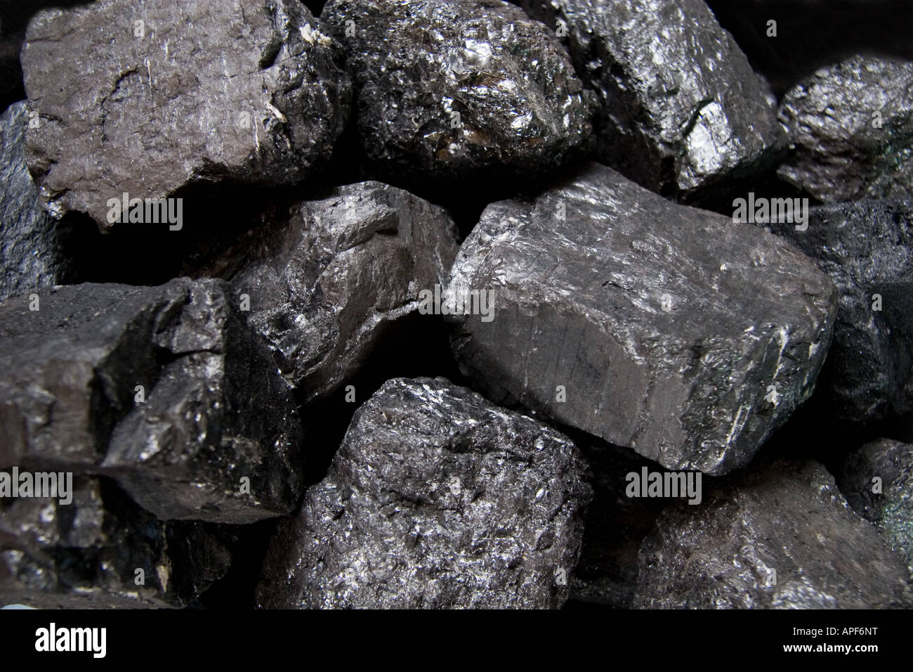 A close view of coal ready for burning Stock Photo - Alamy