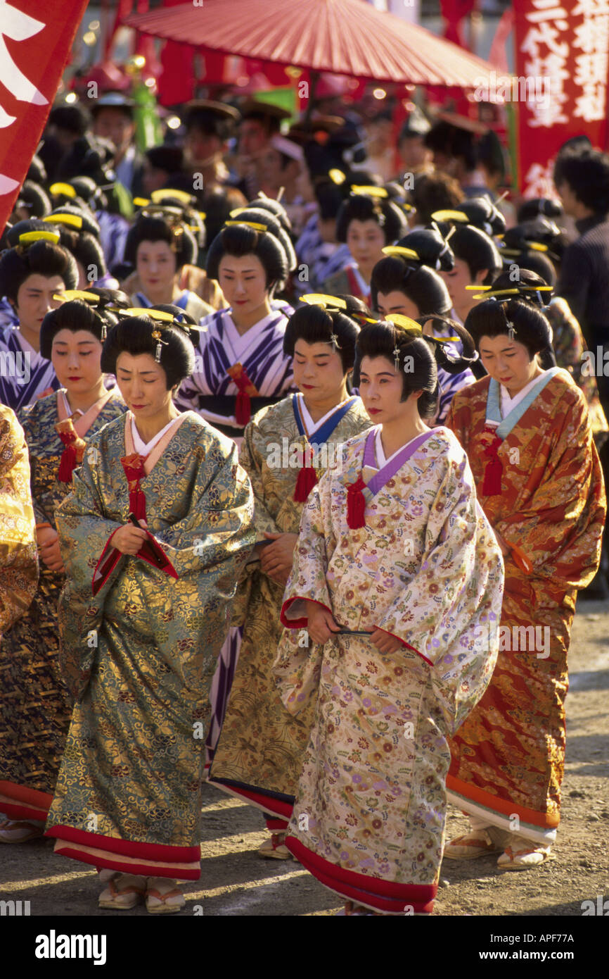 Japan Tokyo Jidai Matsuri Festival Stock Photo - Alamy