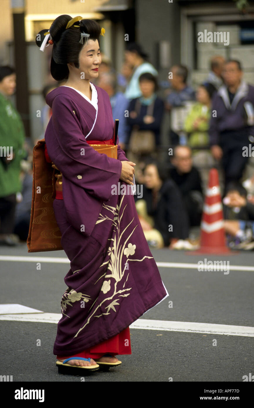Japan Tokyo Jidai Matsuri festival Stock Photo - Alamy