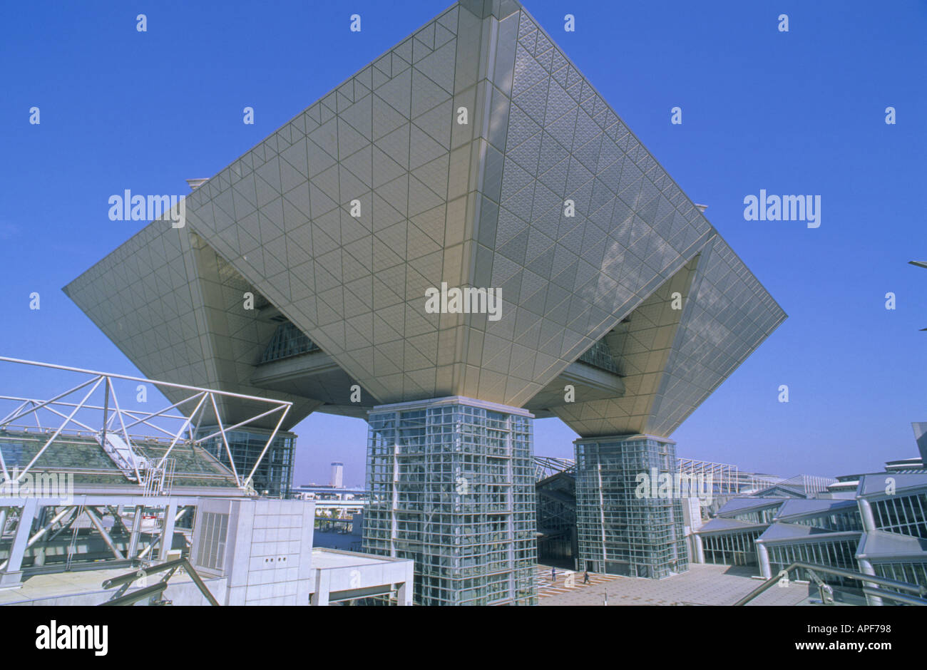 Japan Tokyo Harbour Great View Building modern architecture Stock Photo ...