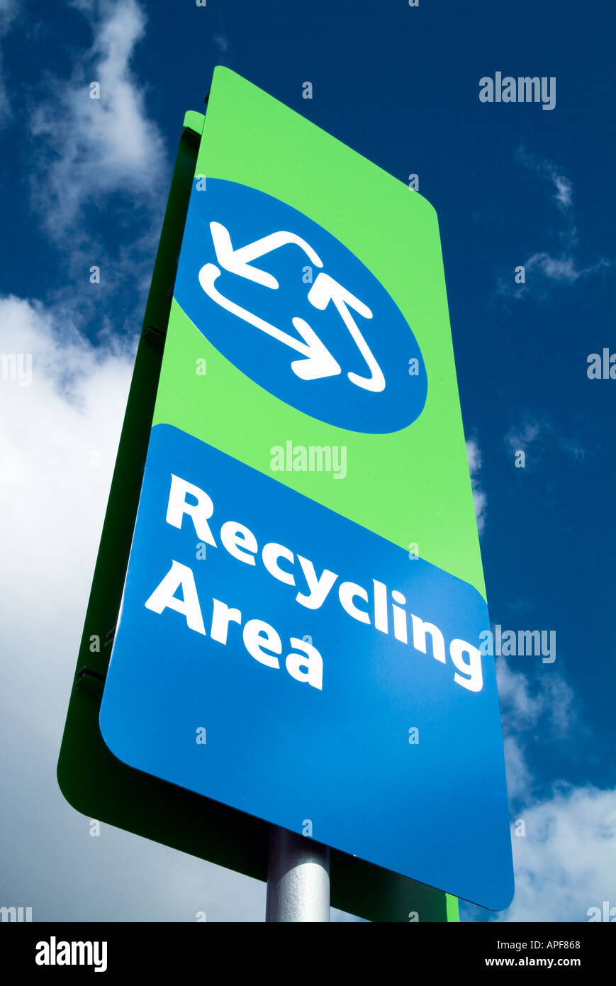 Signs outdoors environmental conservation informing waste showing ...
