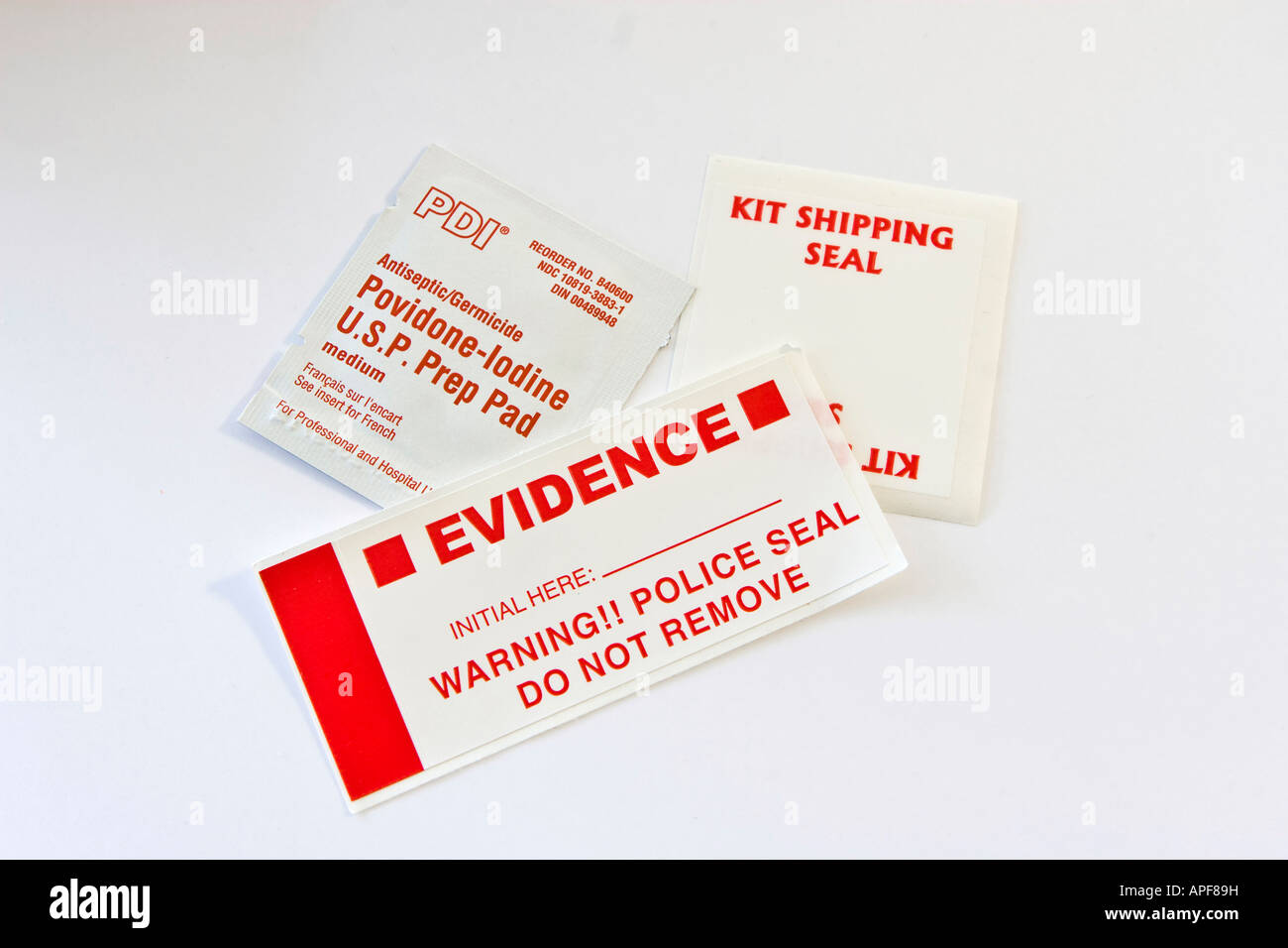 Blood Draw Kit Contents Stock Photo - Alamy