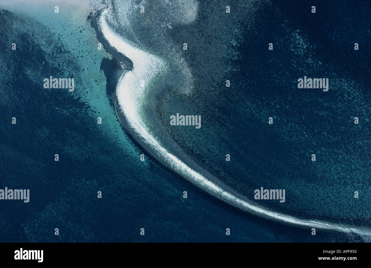 Sand bar off the coast of Northern Ireland aerial views unspoiled uk ...