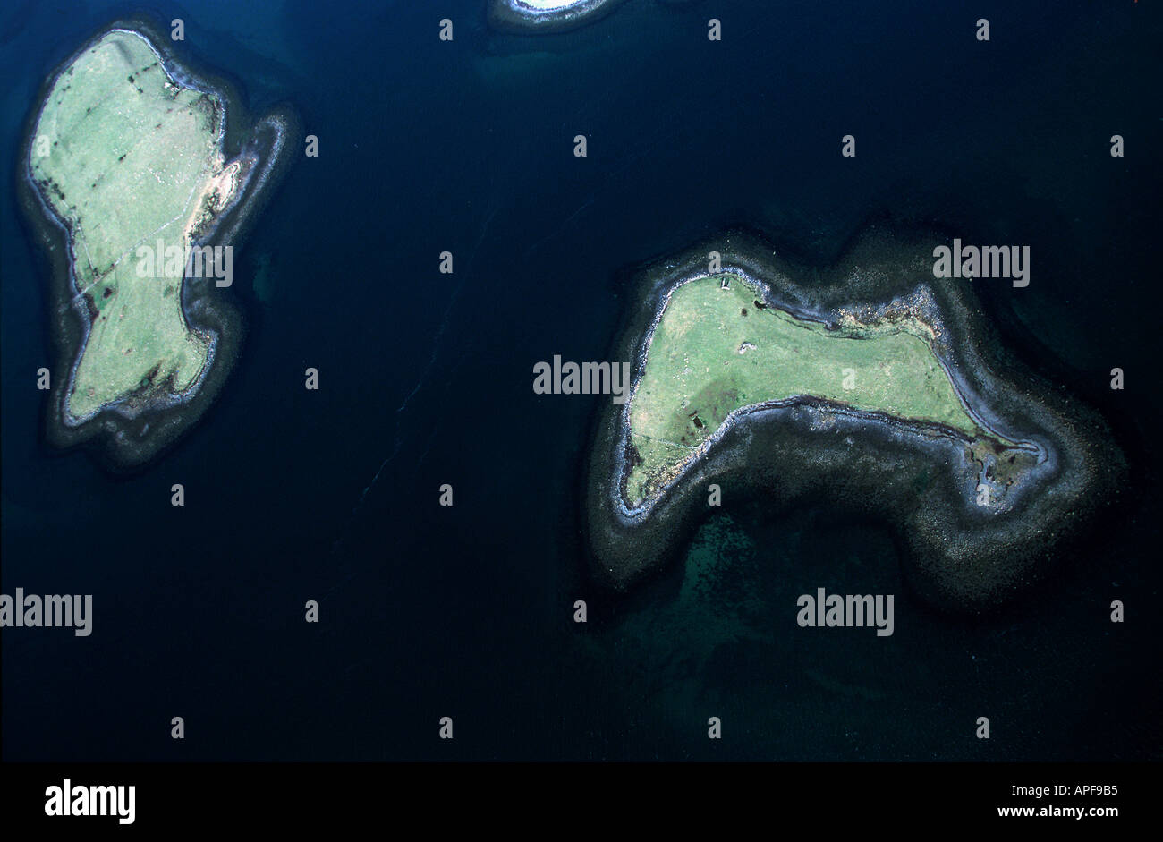 Islands in Strangford Lough Northern Ireland Stock Photo - Alamy