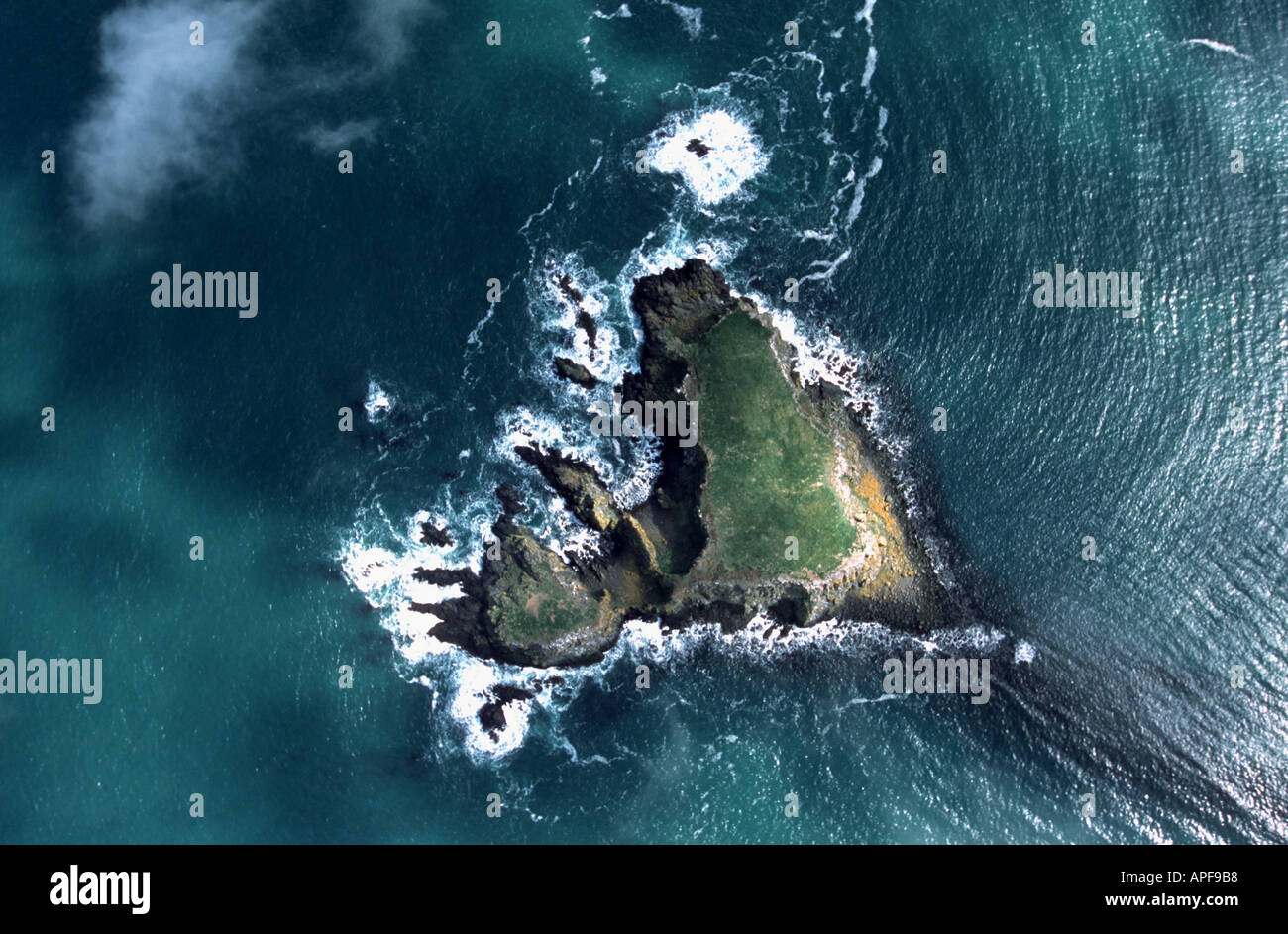 Island in Strangford Lough Northern Ireland Stock Photo - Alamy