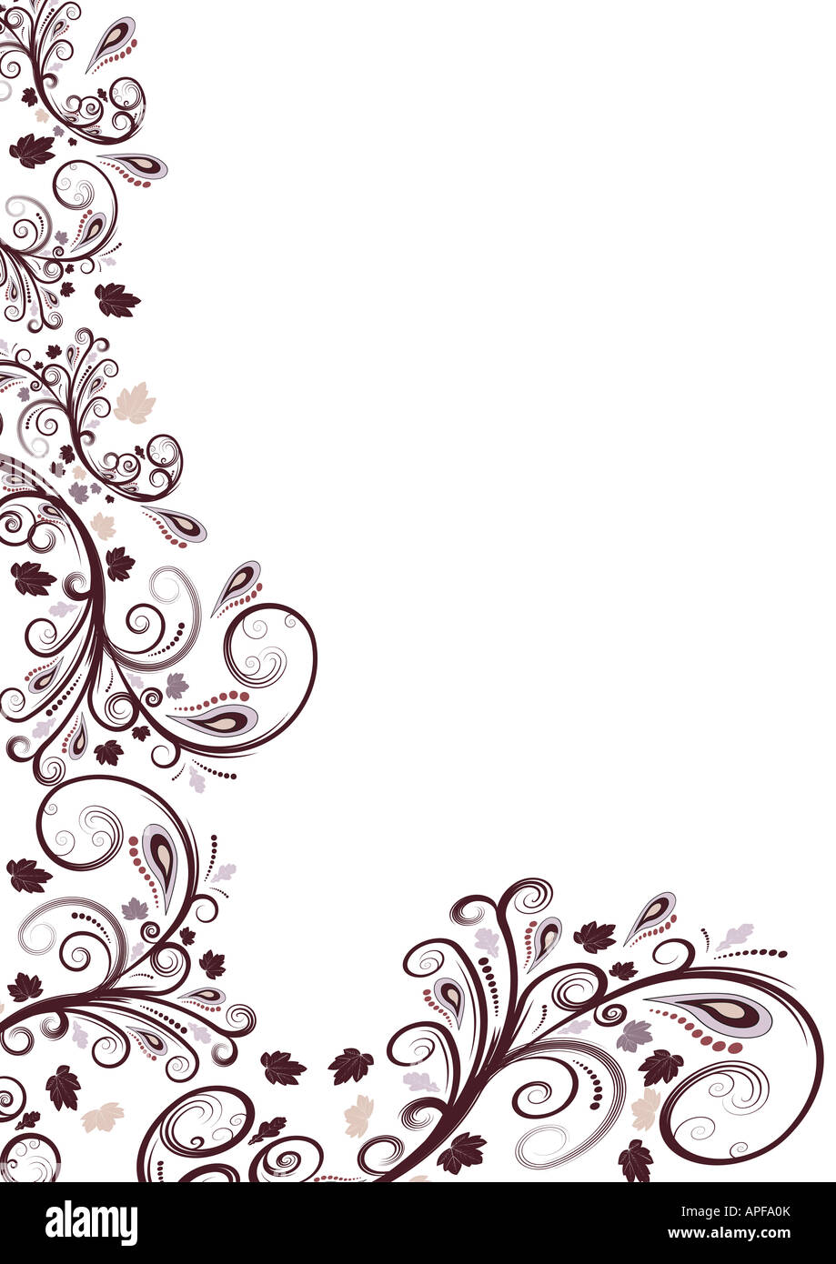 Kerawang Border Vector Clipart